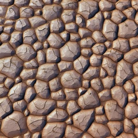 Premium Ai Image Dry Earth Texture
