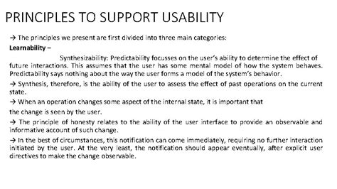 Lecture 8 Design Rules Principles To Support Usability