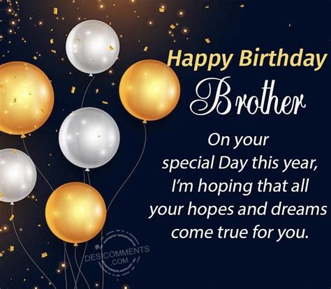 Best 13 Birthday Wishes For Brother Artofit