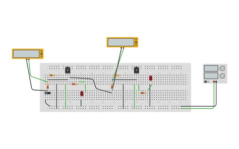 Circuit Design Uts Praktek Elektronika Analog Tinkercad