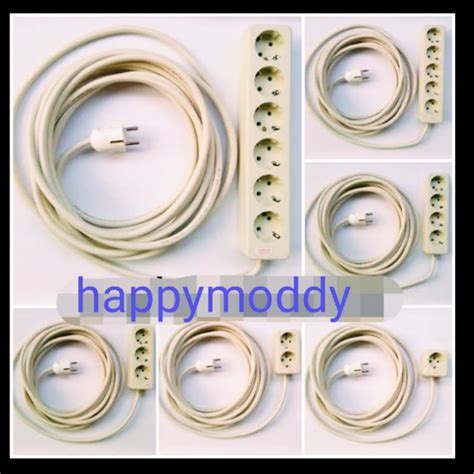 Jual Kabel Extension Stop Kontak Jadi Stopkontak Pasang Siap Pakai Kabel Rol Kabel X Sni