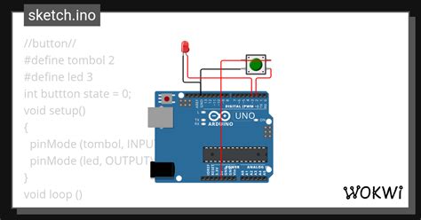 Push Botton Infor Wokwi Esp32 Stm32 Arduino Simulator