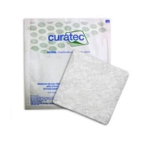 Curativo Alginato De Cálcio E Sódio Curatec 10x10 10un Shopee Brasil