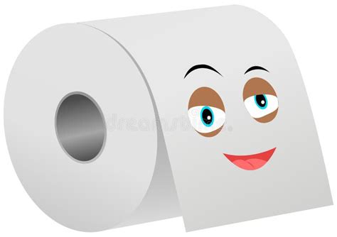 Smiling Toilet Paper Stock Illustrations 170 Smiling Toilet Paper