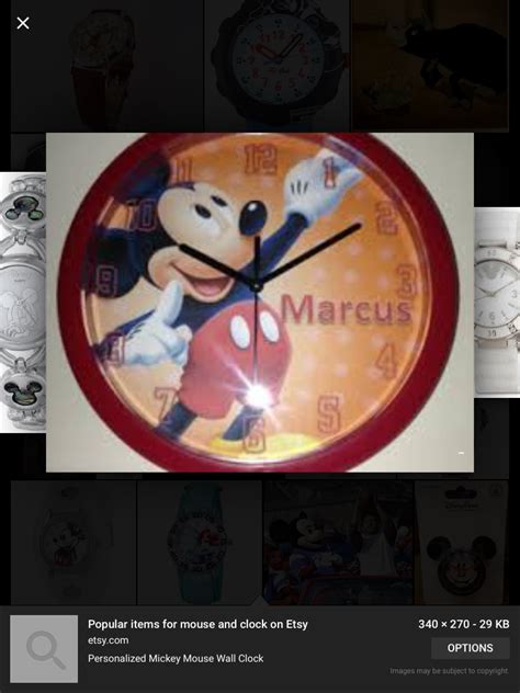 Pin On Mickey Mouse Oclock Mickey Mouse Wall Mickey Mouse Clock