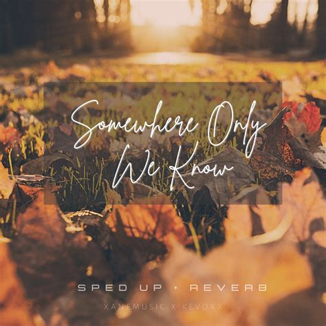 ‎apple Music 上xanemusic And Kevoxx的专辑《somewhere Only We Know Sped Up