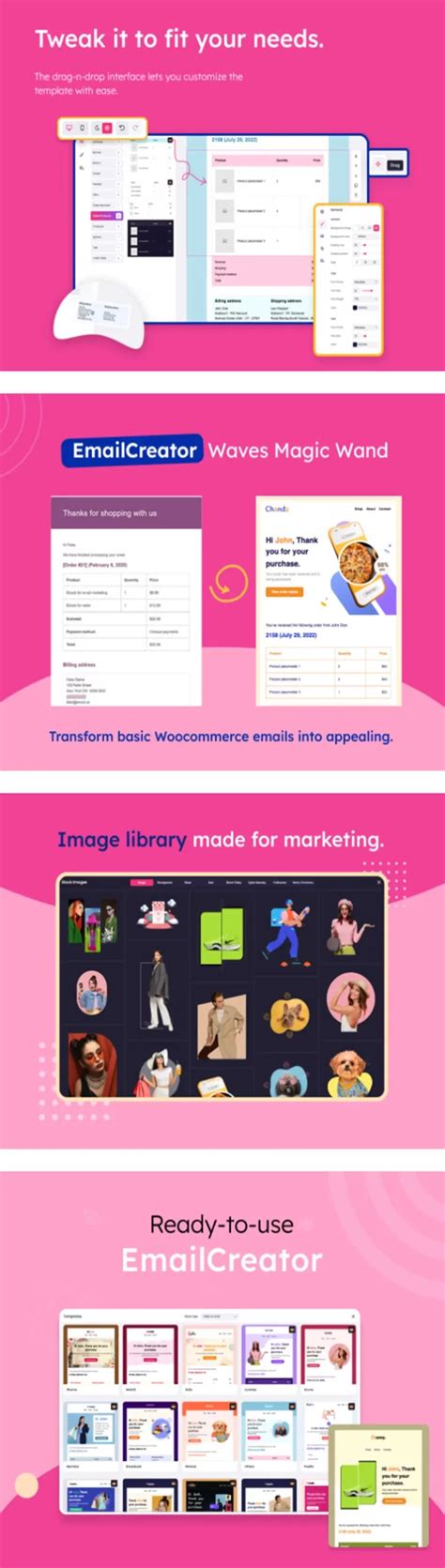 WooCommerce Email Template Customizer Store Tech