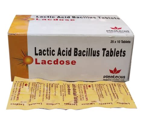 Lactic Acid Bacillus Tablets 100 Mg At ₹ 70box In Lucknow Id 25499080473