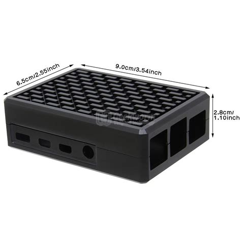 Raspberry Pi 4 Aluminium Casebehuizing Raspberry Grandado