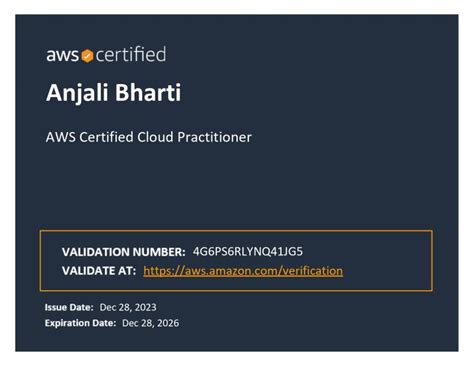 Awscertified Cloudpractitioner Aws Cloudcomputing… Anjali Bharti