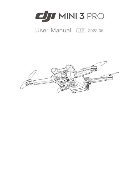 Dji Mini 3 Pro User Manual V10 En Pdf Wi Fi Aircraft