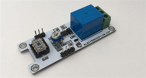 Analog Light Sensor Light Sensitive Switch Using Opt101 Electronics Lab