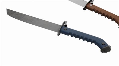 Dagger 3d Model Set Flippednormals