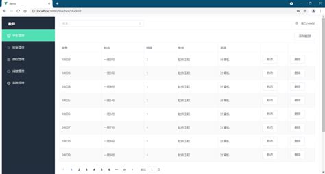 GitHub Canny ManagementSystem 基于SpringBoot Vue的教务管理系统