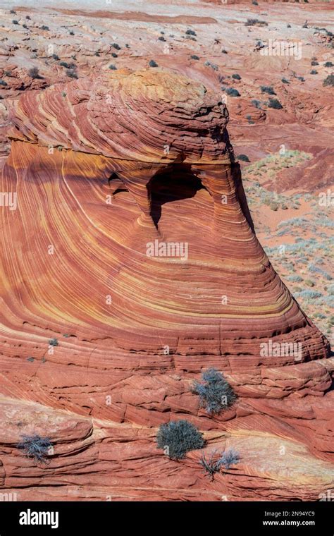 The Coyote Buttes North Mini Wave Vermilion Cliffs National Monument
