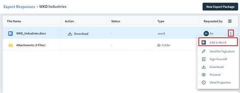 Exporting Responses For Response Projects Home