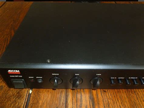 Adcom Gfp 555 Preamplifier Serviced Upgraded Audiophile Excellence For Sale Us Audio Mart