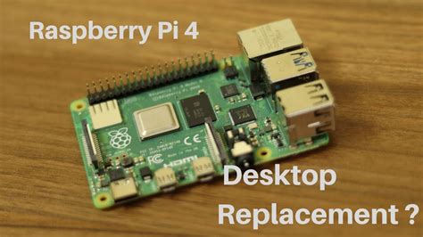 Raspberry Pi 4 Desktop Replacement Finally Hindi Youtube
