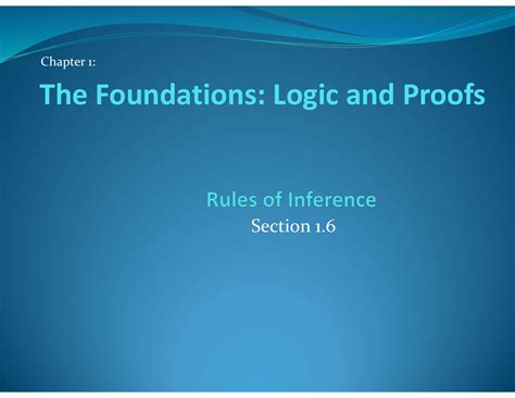 w4 comp232 chap 1 sec 1 section 1 the foundations logic and proofs