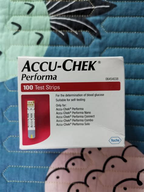 Accu Chek Test Strips 100 Everything Else On Carousell
