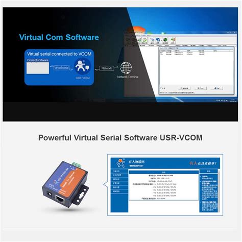 Pusr Usr Tcp232 304 Serial Rs485 To Tcpip Ethernet Server Converter Module With Built In