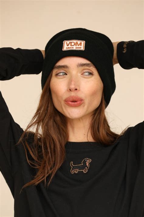 Accesorios Beanie Vdm Black — Vdamiani