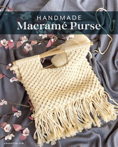 Macrame Purse Diy Tutorial Lia Griffith