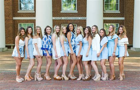 Commercial University Of South Carolina ZTA Sorority Executive