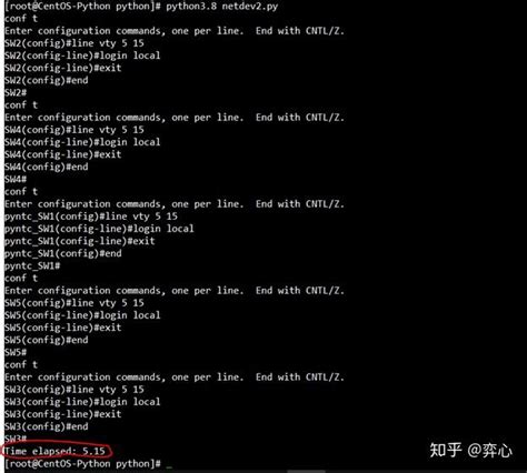 网络工程师的python之路 Netdev（异步并发） 知乎
