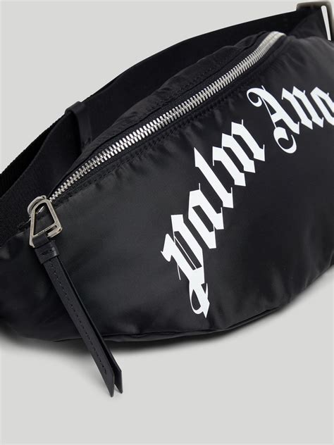 Curved Logo Fannypack In Black Palm Angels® Official