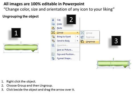 ppt sequential process using rectangular 3d arrows powerpoint templates