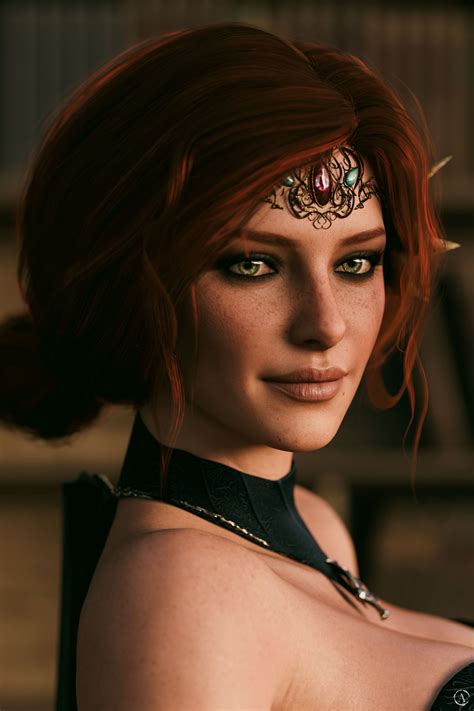 Triss Merigold By Alf3d On Deviantart