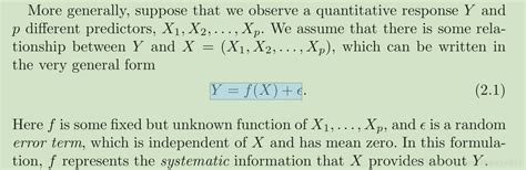 统计学习导论 Chapter2 What Is Statistical Learning统计学习导论第二章 Csdn博客