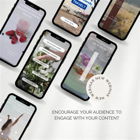 Hormone Health Instagram Reels Template Holistic Health Coach Social