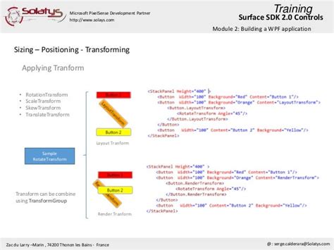 Wpf Training And Surface Sdk 20 Controls