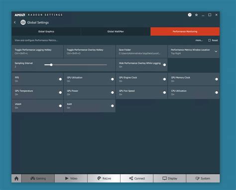 Amd Radeon Software Adrenalin Edition Overview Radeon Overlay Techpowerup