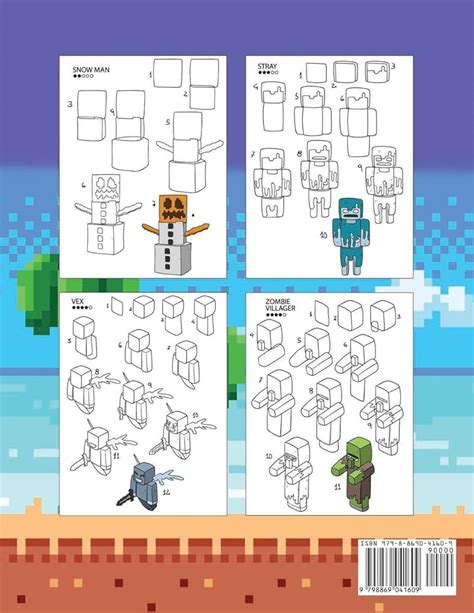 How To Draw Minecraft Mobs