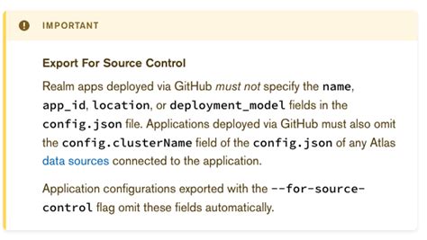 Failed To Import App Cannot Link Cluster For Atlas Service Via Source Control Mongodb Atlas