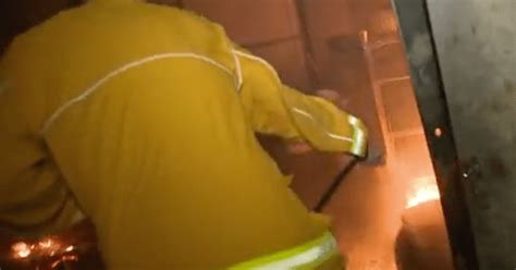 Ktla Reporter John Fenoglio Pitches In To Put Out House Fire