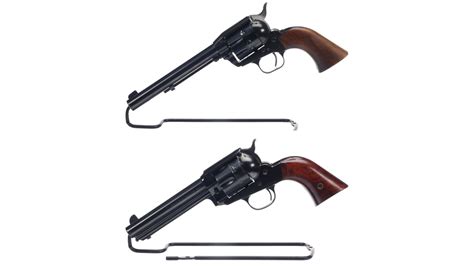 Two Single Action Revolvers Rock Island Auction