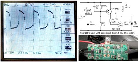 Solar Led Light Circuit Diagrams