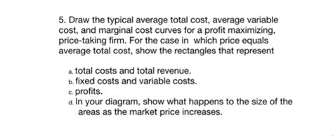 Draw The Typical Average Total Cost Average Variable