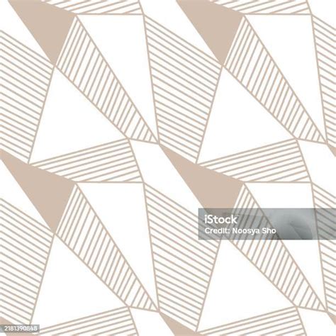 완벽 한 추상적 인 기하학적 패턴입니다 베이지 화이트 브라운 그림 추상적 인 선 그림 큐브 섬유 직물 포장지 배경 벽지 표지