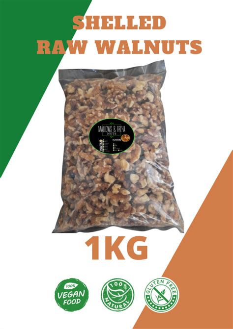 Shelled Raw Walnuts 1kg From Usa Lazada Ph