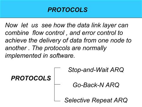 Chapter 4 Data Link Layer PPT