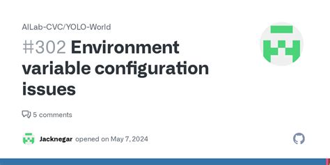Environment Variable Configuration Issues Issue Ailab Cvc Yolo