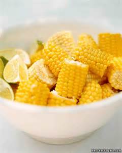 Corn On The Cob With Lime And Melted Butter Recipe Martha Stewart