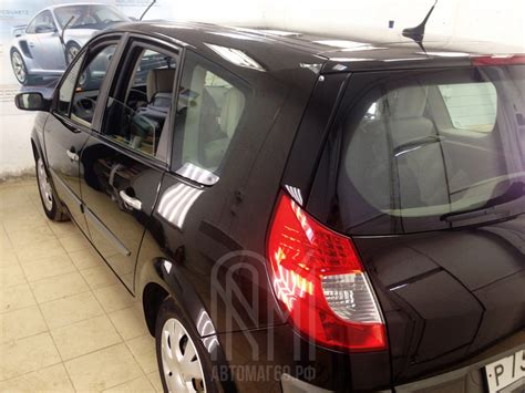 Renault Grand Scenic 2008 Защитное керамическое покрытие CQuartz Rus ...