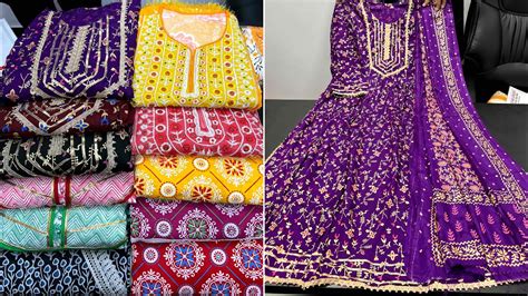 Eid Special New Design Nayracut Kurtithree Piece Collection 2023