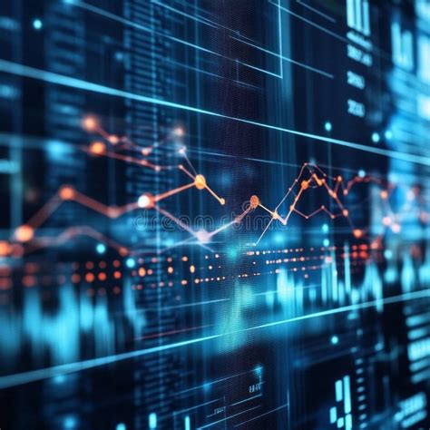 Advanced Data Analytics Dynamic Digital Graphs Technological Interface